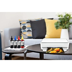 6 Bottles Ink and Ink Refill Kits Compatible with HP 950 951 932 933 60 61 952 902 901 62 63 64 65 21 22 920 940 934 564 711 970 971 95 96 Inkjet Printer Cartridges for Refillable Ink Cartridges