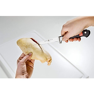 Wusthof Classic Boning Knife, 5-Inch, Black/Silver