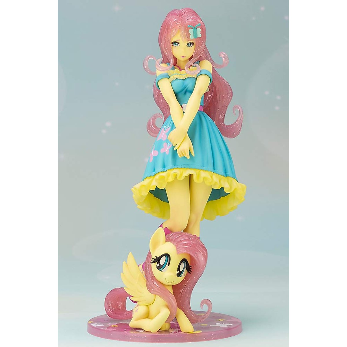 Kotobukiya My Little Pony: Fluttershy (Limited Color Variant Edition) Bishoujo Statue, Multicolor