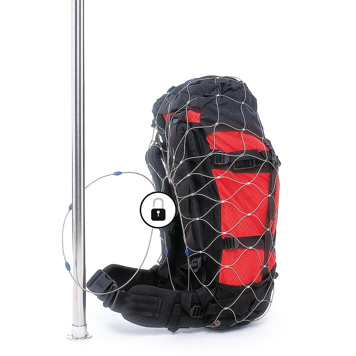 Pacsafe 55L Backpack and Bag Protector, Silver, One Size