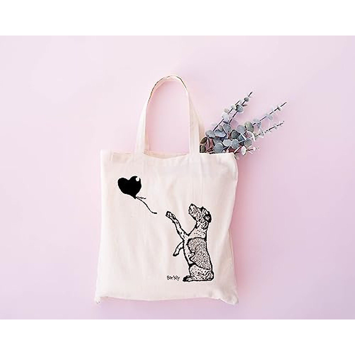 Pet Studio Art Barksy - Balloon Dog Tote Bag