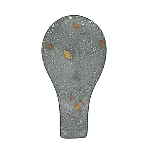 Alchemade Large Grey Terrazzo Spoon Rest - Stylish Terrazzo Aesthetic Cooking Spoon Holder In A Modern, Contemporary And Mid-century Style For Your Home