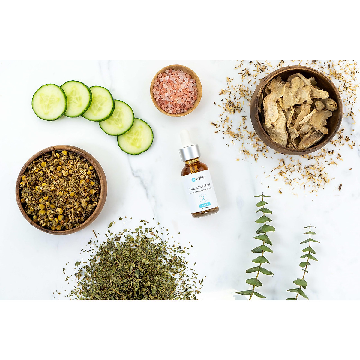 Lactic 50% Gel Peel, Chemical Peels for Face Breakout Scars, Chemical Exfoliant for Face, Strength Level 2, 1.0 fl oz. e, 30 mL – Perfect Image