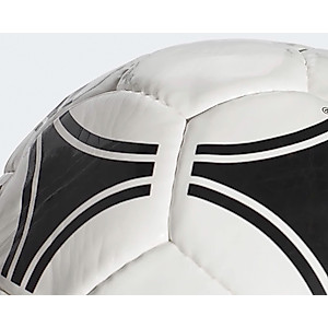 Adidas Men Tango Rosario Ball - White/Black/Black, Size 5