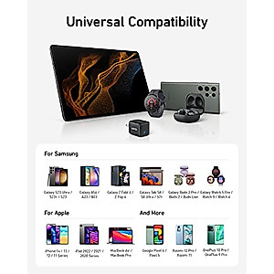 45W USB C Super Fast Charger, 313 Charger, Anker Ace Foldable PPS Fast Charger Supports Super Fast Charging 2.0 for Samsung Galaxy S23 Ultra, S23+/S23/S22/S21/S20/Note 20/Note 10, Cable Not Included