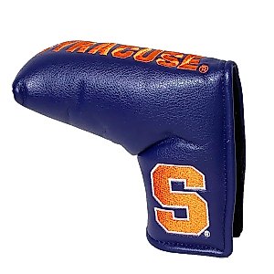 Team Golf NCAA Syracuse Orange Vintage Blade Putter Cover Golf Club Vintage Blade Putter Headcover, Form Fitting Design, Fits Scotty Cameron, Taylormade, Odyssey, Titleist, Ping, Callaway