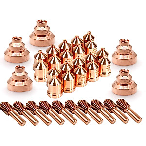 ICE-60T/TM Plasma Torch Electrode Tip 212724 219676 Drag Shield 212730 for Miller Spectrum 875 Cutter 35pcs