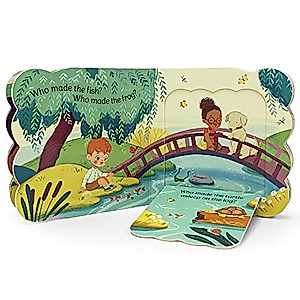 All God's Creatures - Lift-a-Flap Board Book Gift for Easter Basket Stuffer, Christmas, Baptisms, Birthdays Ages 1-5 (Little Sunbeams)