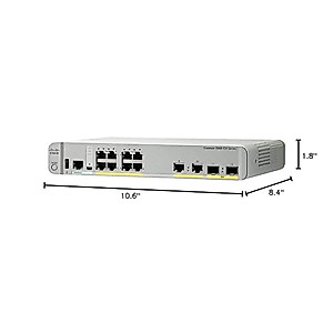 Cisco WS-C3560CX-8TC-S Catalyst 3560-CX 8 Port Data IP Base Switch