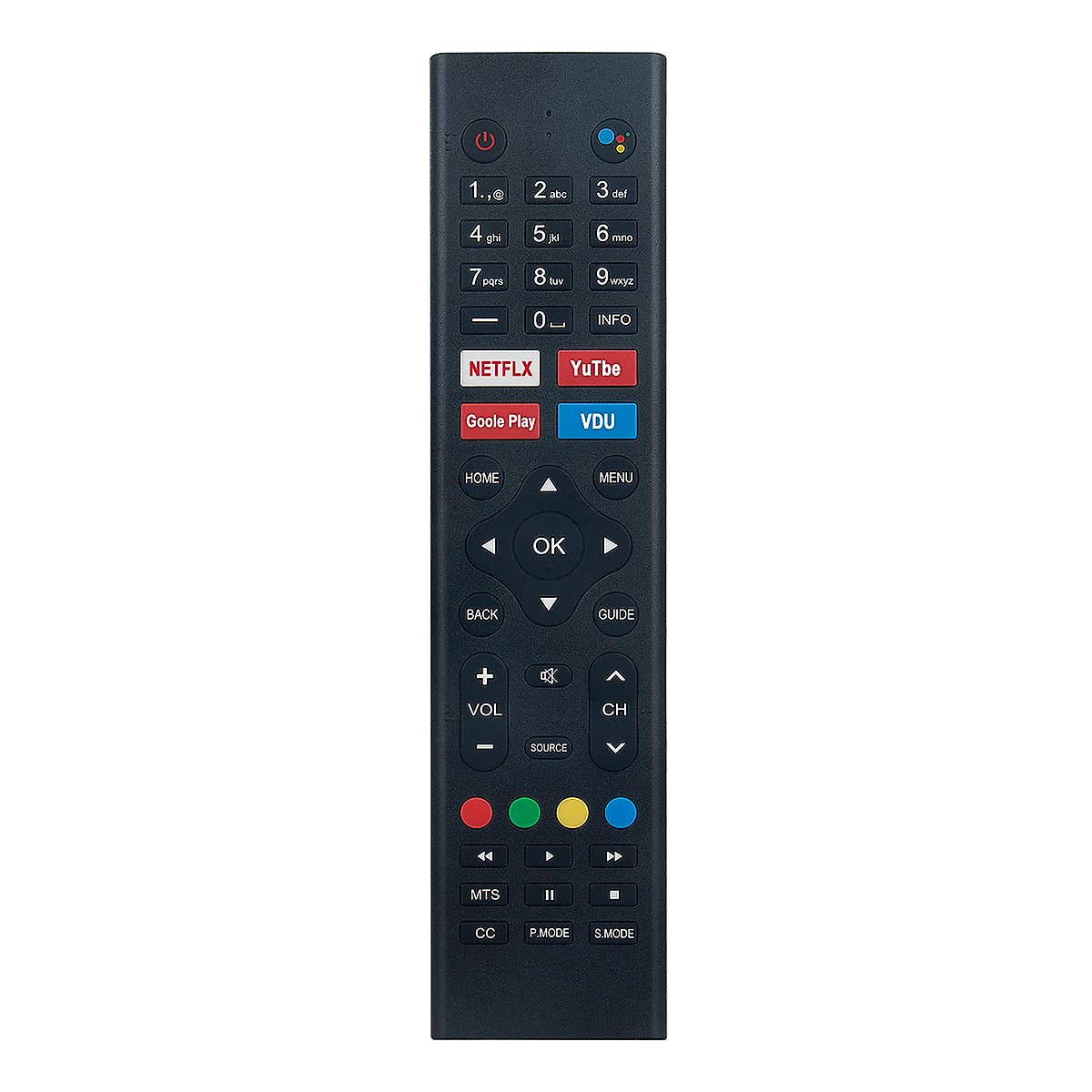 8142026670099K Replaced Remote with Voice Assistant fit for Sceptre Smart Android 4K Smart TV UMC & SRC Series A328BV-SRC A558CV-UMC A658CV-U A515CV-UMC A518CV-UMC A550CV-UMC A650CV-UMC A435BV-FSRC