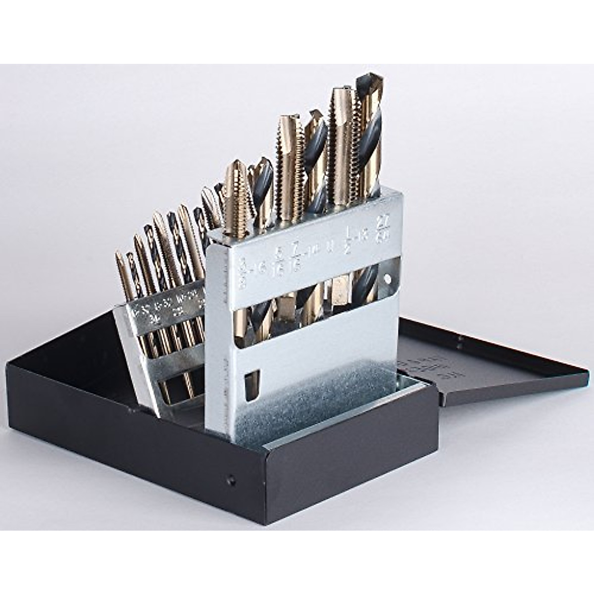 Viking Drill and Tool by Norseman 57580 SP-18TD Type 20-UB Spiral Point Plug Style Magnum Super Premium Tap/Drill Set