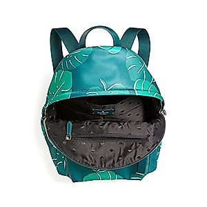 Kate Spade New York Chelsea Medium Nylon Backpack, Monstera Leaves Multi