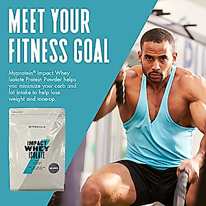 Myprotein Impact Whey Isolate Protein Powder (Unflavored, 2.2 Pound (Pack of 1))