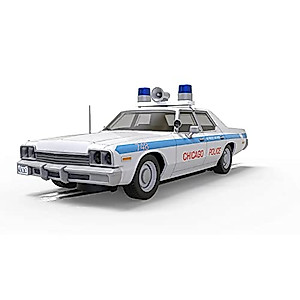 Scalextric Blues Brothers Chicago Police Dodge Monaco Patrol Car 1:32 Slot Race Car C4407