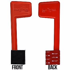 Universal Peel and Stick Replacement Mailbox Flag Replacement (No Tools Required, Fits Any Mail Box)
