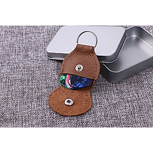 Tupalizy Guitar Picks/Finger Thumb Picks/Silicone Fingertip Protector/Pick Holder Set for Acoustic Guitar Starter and Strings Instrument (Mixed color)