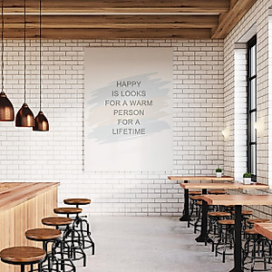 Yaheetech Industrial Bar Stool Vintage Counter Rustic Counter Height Metal Bar Stool Adjustable with Round Wood Seat Kitchen/Dining/Cafe Chair 20-27 Inch Tall, Brown, 1PCS