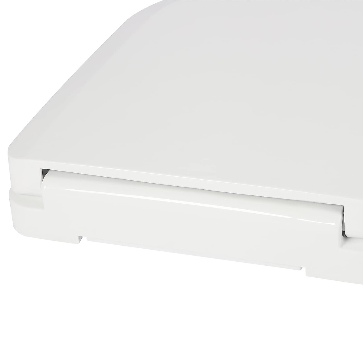 Non-Electric Bidet Toilet Seat Self Cleaning Water Sprayer with Dual Nozzles D-type Toilet Seat Bidet Seat Toilet for Rear & Feminine Cleaning Bidet Attachment,Soft Close