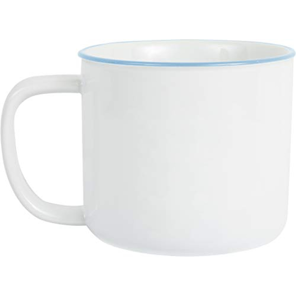 Pavilion Gift Company Large 17 Oz Stoneware Coffee Cup Mug Take Me To The Lake, Blue