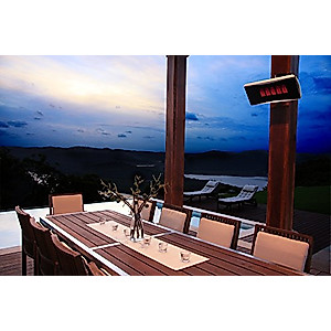 Bromic Heating BH0110003-1 Smart-Heat Platinum 500 Radiant Infrared Patio Heater, Natural Gas, 39800 BTU