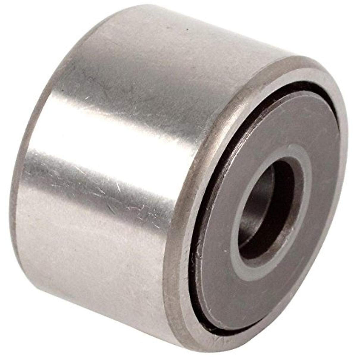 Smith Bearing YR-1-X-SS Cam Follower Needle Roller Bearing, Yoke Type, Stainless Steel, Sealed, 1.000"