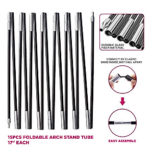 Party Spot! 95 Pcs Balloon Arch Kit, 9Ft Tall & 10Ft Wide Ajustable Balloon Arch Stand For Baby Shower Graduation Birthday Party Wedding Decorations