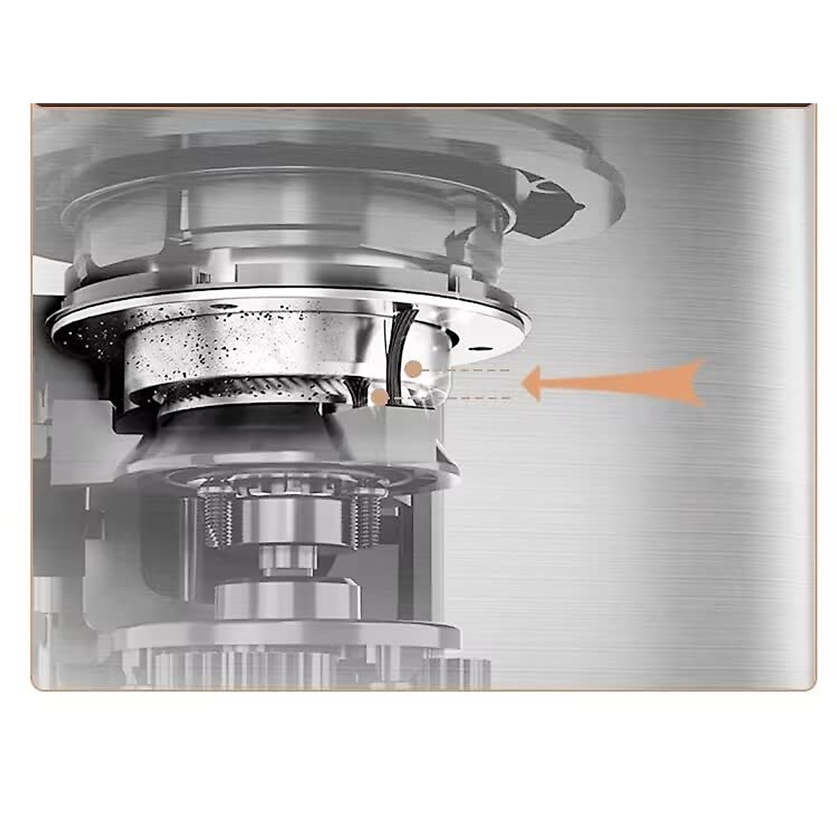 SHIDIAN Anti-static Conical Burr Coffee Grinder Stainless Steel Electric Coffee Beans Grinder Burr