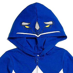 Power Rangers Blue Ranger Toddler Boys Zip Up Coverall 3T