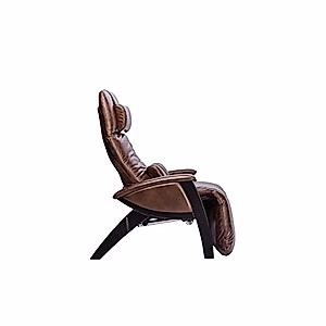 Svago ZGR Plus Zero Gravity Chair (SV395) Vibration Massage Power Recline Memory Foam Pillow Heat Therapy (Chestnut/Black)