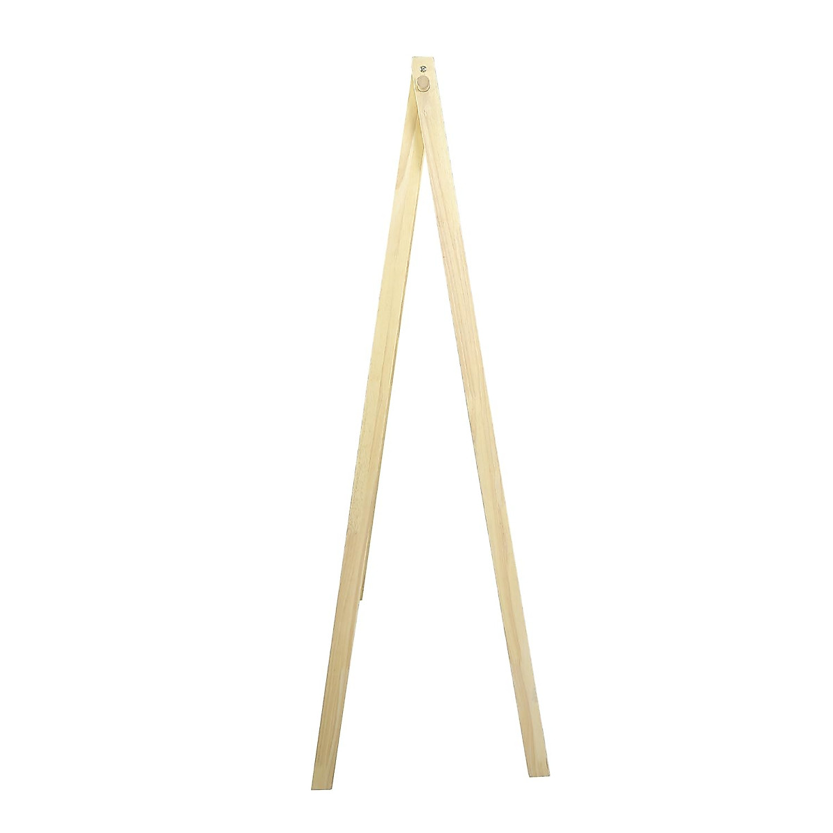 Casual Home Solid Wood No Tool Assembly Collapsible Aesthetic Clothing Garment Rack