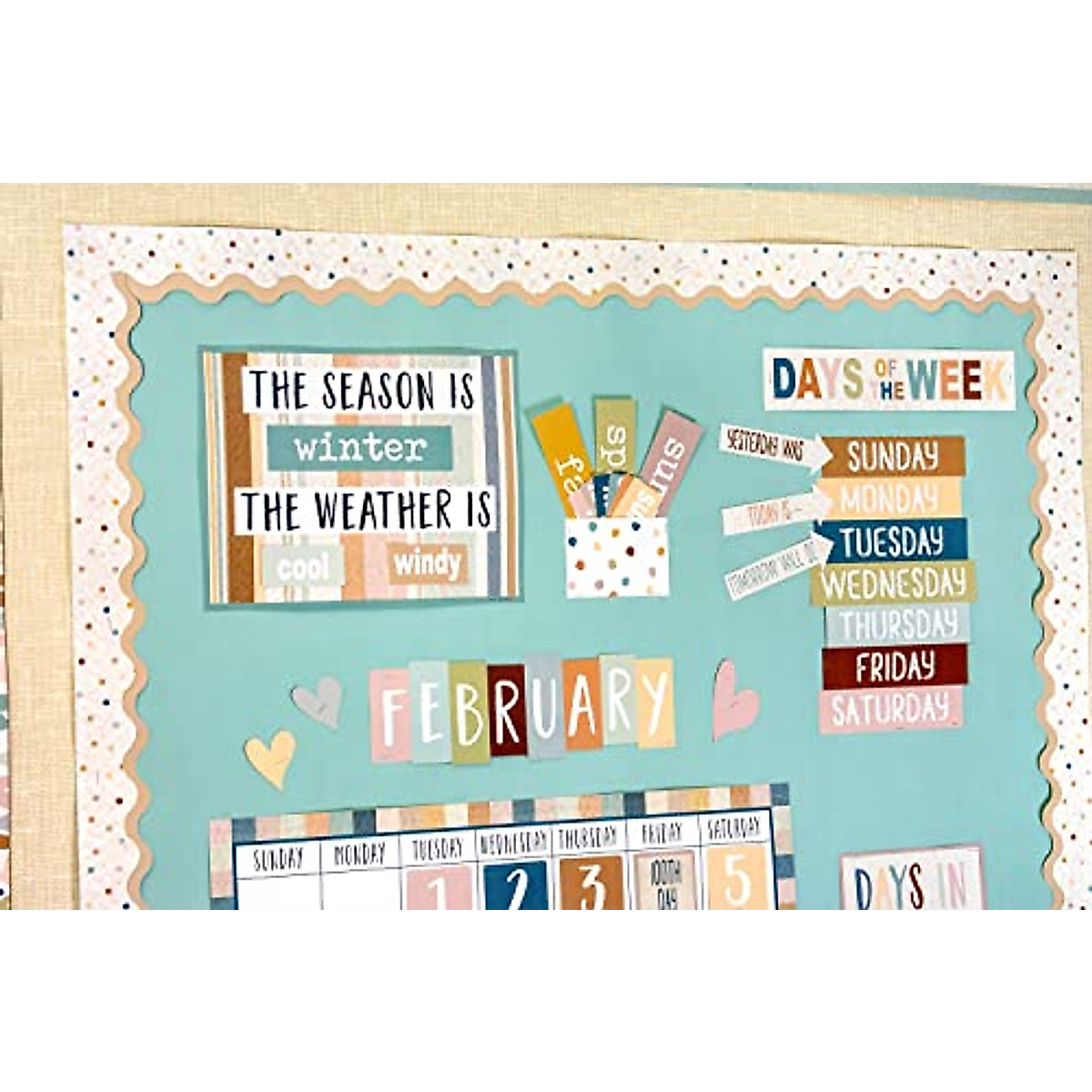 Teacher Created Resources Everyone is Welcome Calendar Classroom Bulletin Board Decor (TCR7119)