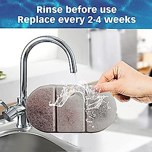 SAMANIJA 10-pack Filters Replacement, Compatible with PETLIBRO 71oz/2.1L Cat Water Fountain Dog Water Dispenser