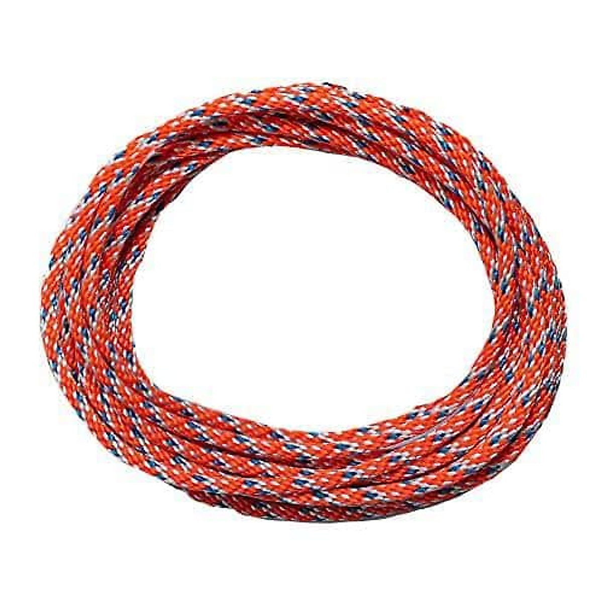 SGT KNOTS #4 Dacron Polyester Pull Cord - Small Engine Replacement Cord Rope for Lawn Mowers, Generators & More (10 feet, Orange)