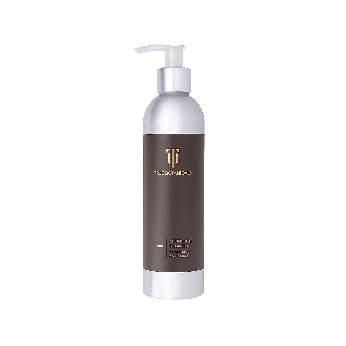 True Botanicals - Organic Nourishing Shampoo | Non-Toxic, Cruelty-Free | Hydrates + Nourishes Hair & Scalp, Suitable for All hair Types| MADE Safe (8 fl oz | 240 ml)