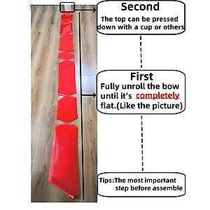 Rozozo Deco Car Bow 30 inch,Giant Gift Bow Pre-Printed with Happy Birthday for Car,Big Bow for Car Huge Car Bow,Big Bow for Gifts with 4 Small Bows-Gold