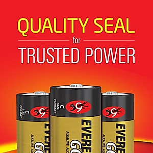 Eveready 02888 - C Cell 1.5 volt Gold Alkaline Battery (2 pack) (A93BP-2)