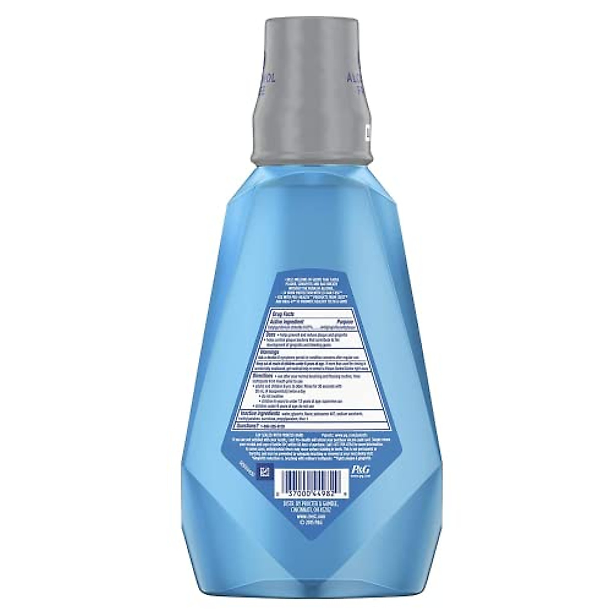 Crest Pro-Health Multi-Protection Alcohol Free Rinse 1L, Refreshing Fresh Mint - 2 Pack