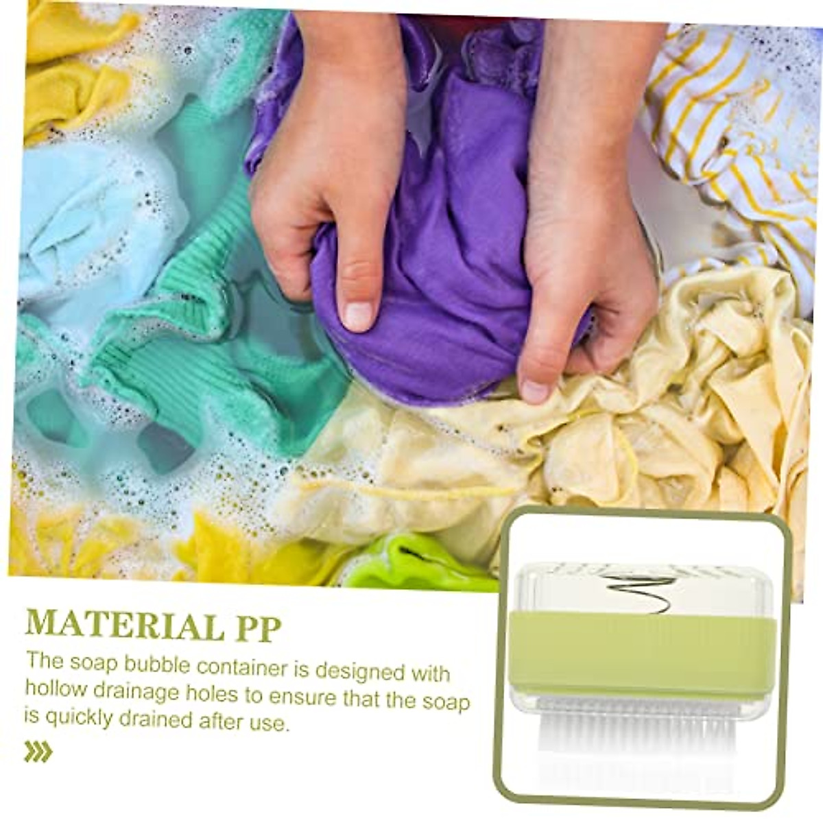 Alipis 4pcs Box Soap Foaming Box Foaming Soap Holder Soap Dispenser Bar Soap Roller Soap Dish Foaming Holder Soap Holder with Brush Soap Drainer Travel Soap Dish Holder The Bubble