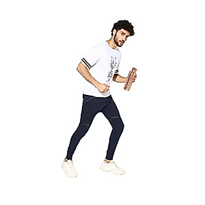 Shakti Warrior Hammered Tamba Copper Bottle - Pure Copper Water Bottle, Food Grade Silicone Seal, Leak Proof (30oz)