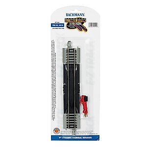 NEW Bachmann Nickel Silver E-Z Track 9`` Straight Terminal Rerailer HO 44510 .HN#GG_634T6344 G134548TY94595