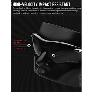 BLAZERBUCK Polycarbonate Replacement Lenses for BOSE Tenor BMD0010 Sunglasses - HD Clear Anti-Blue Light