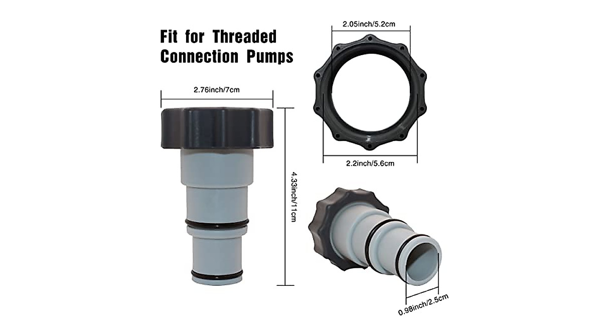 ARU Hose Adapter for Intex Threaded Pumps