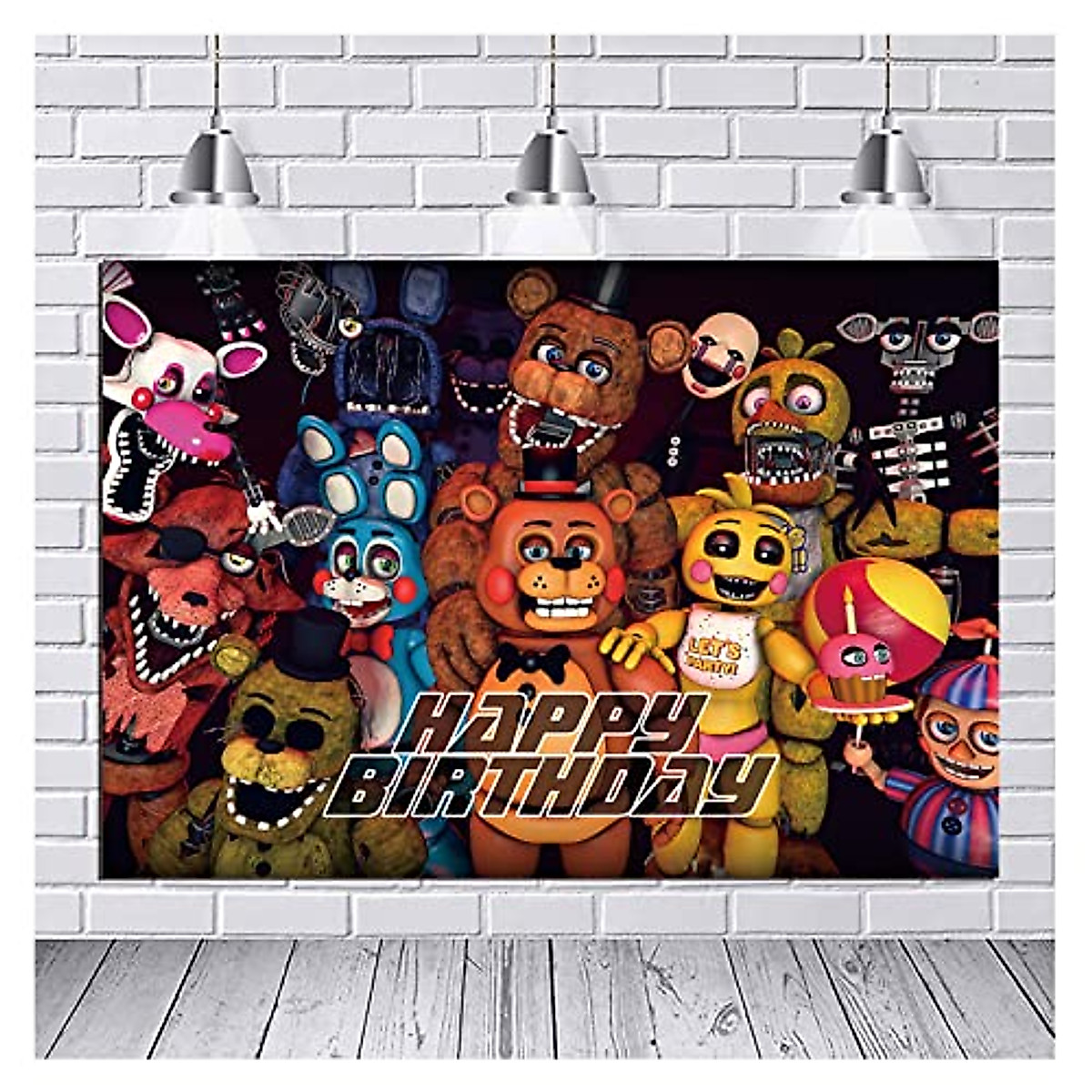 TOUGUGOLY 7x5ft Festival Celebration Decoration Props Photography Backdrop Toy Bear Theme Party Supplise Party Decorations Banner Photo Background Cartoon Elements Boys and Girls