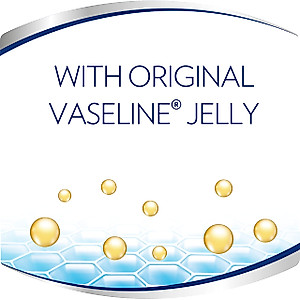 Vaseline Petroleum Jelly, Dermatologist Recommended, Original, 100% White Petrolatum, Deep Moisturizer, Relieves Dull, Dry Skin, Soothing & Gentle, 13 oz and 7.5 oz, Pack of 2