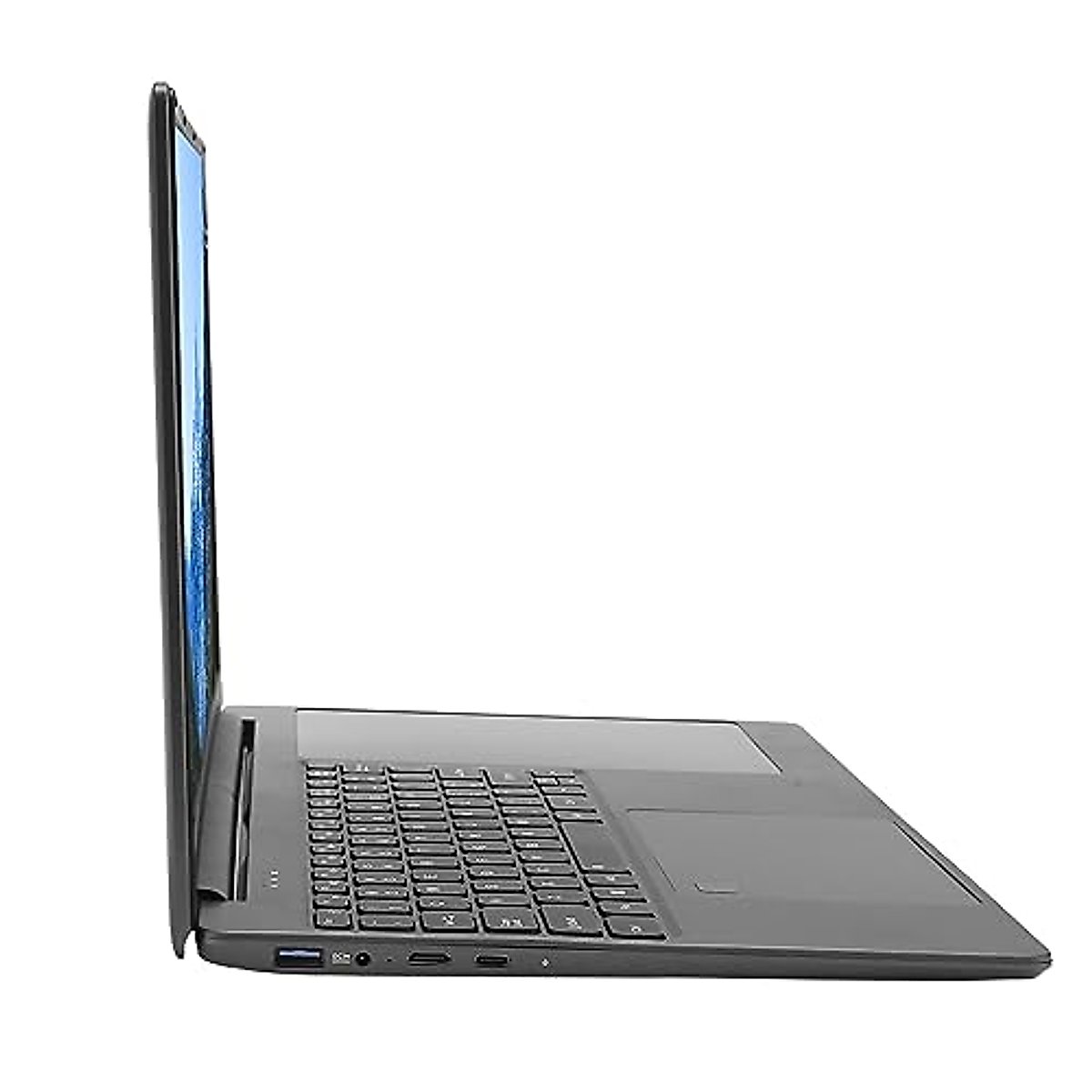 DAUZ Laptop Processor N5095 4 Cores 4 Thread Front 0.3MP Camera 100-240V 16G LPDDR4 Portable Touch Screen 7 Inch Travel (US Plug 16G+512G)