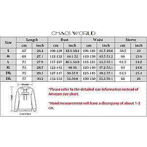 Chaos World Men's Novelty Hoodie Long Sleeves 3D Funny Graphic Print Sweatshirt Pullover(Medium,4 Black White Wing)