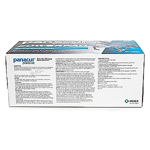 MERCK ANIML HEALTH/DURVET Panacur Powerpac Dewormr Fenbendazole 1 Pack 57 Gram Paste 10%