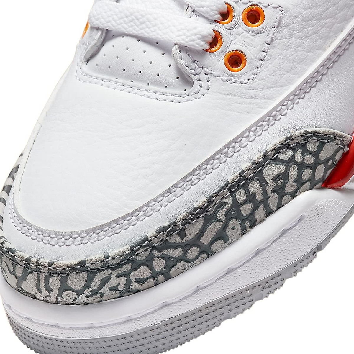 Nike boys Air Jordan 3 GS 398614 126 Cardinal, White/Light Curry/Cardinal Red, Size 4Y