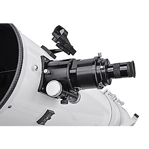 Explore Scientific FirstLight 8" Dobsonian Telescope Package Includes ReflexSight, Astro R-Lite Red Flashlight, Tirion Double-Sided Multi-Latitude Planisphere and Moon Crater Map.
