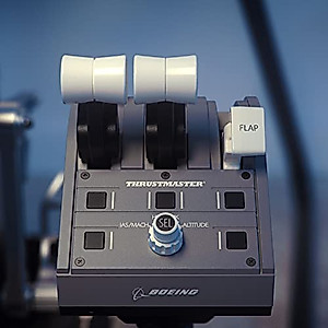 Thrustmaster TCA QUADRANT Boeing X Box Series et PC double manette des gaz - Att Grey USB Joystick PC, Xbox, Xbox One X, Xbox Series S